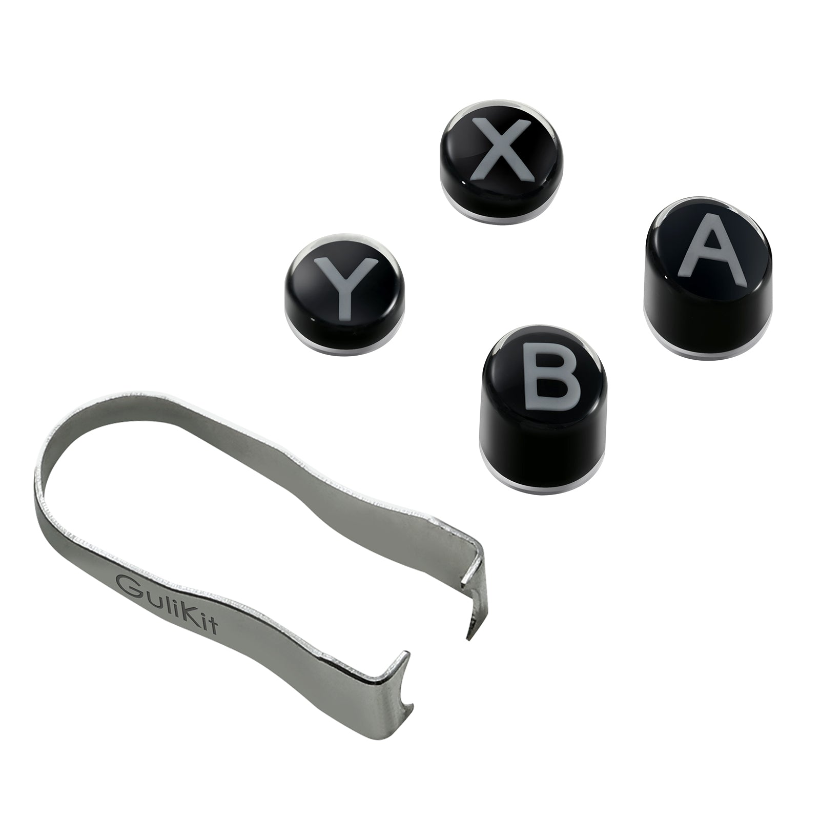 GuliKit Switch-Style Layout ABXY Replacement Buttons, Swappable ...