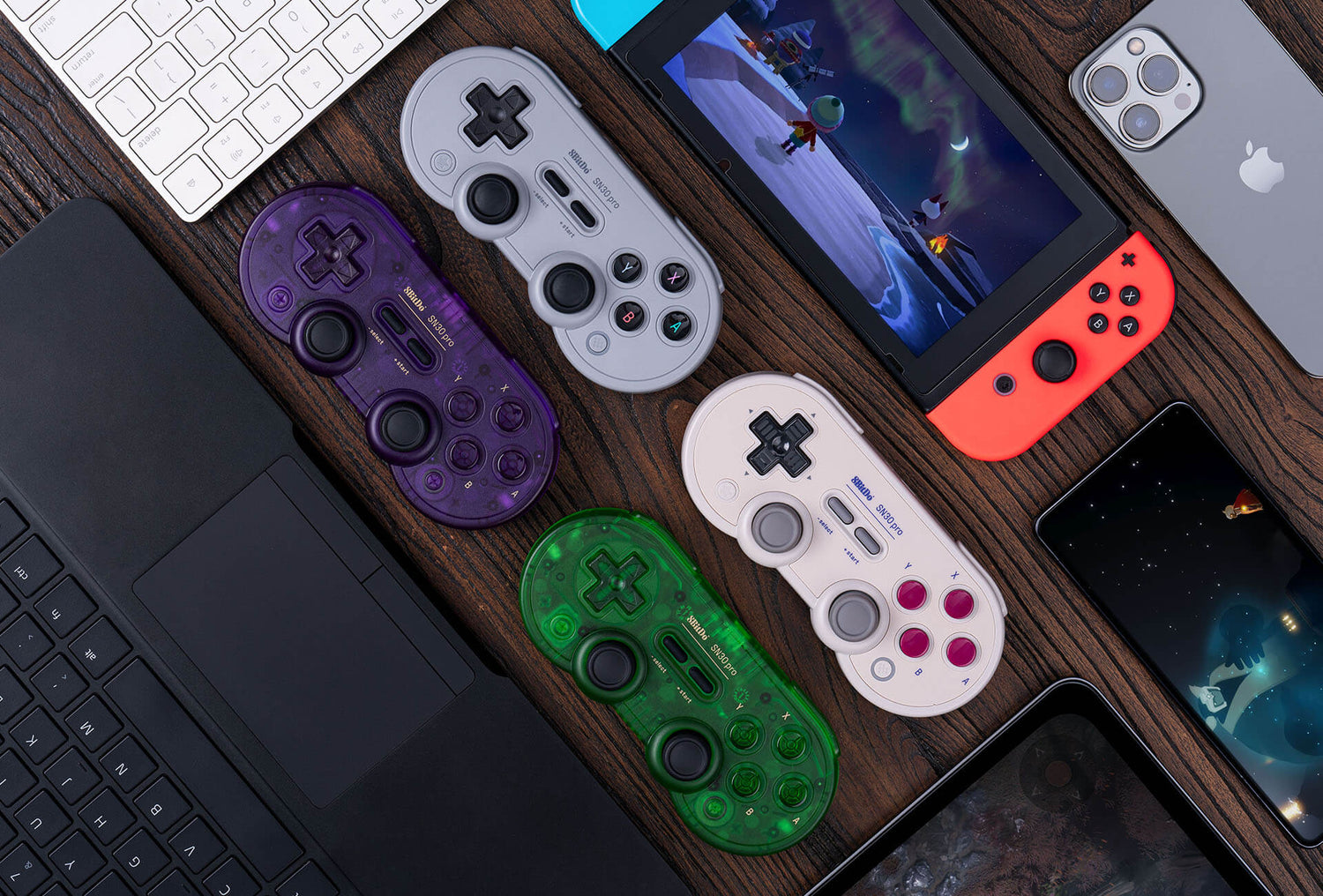 8BitDo SN30 Pro Bluetooth Gamepad – AKNES