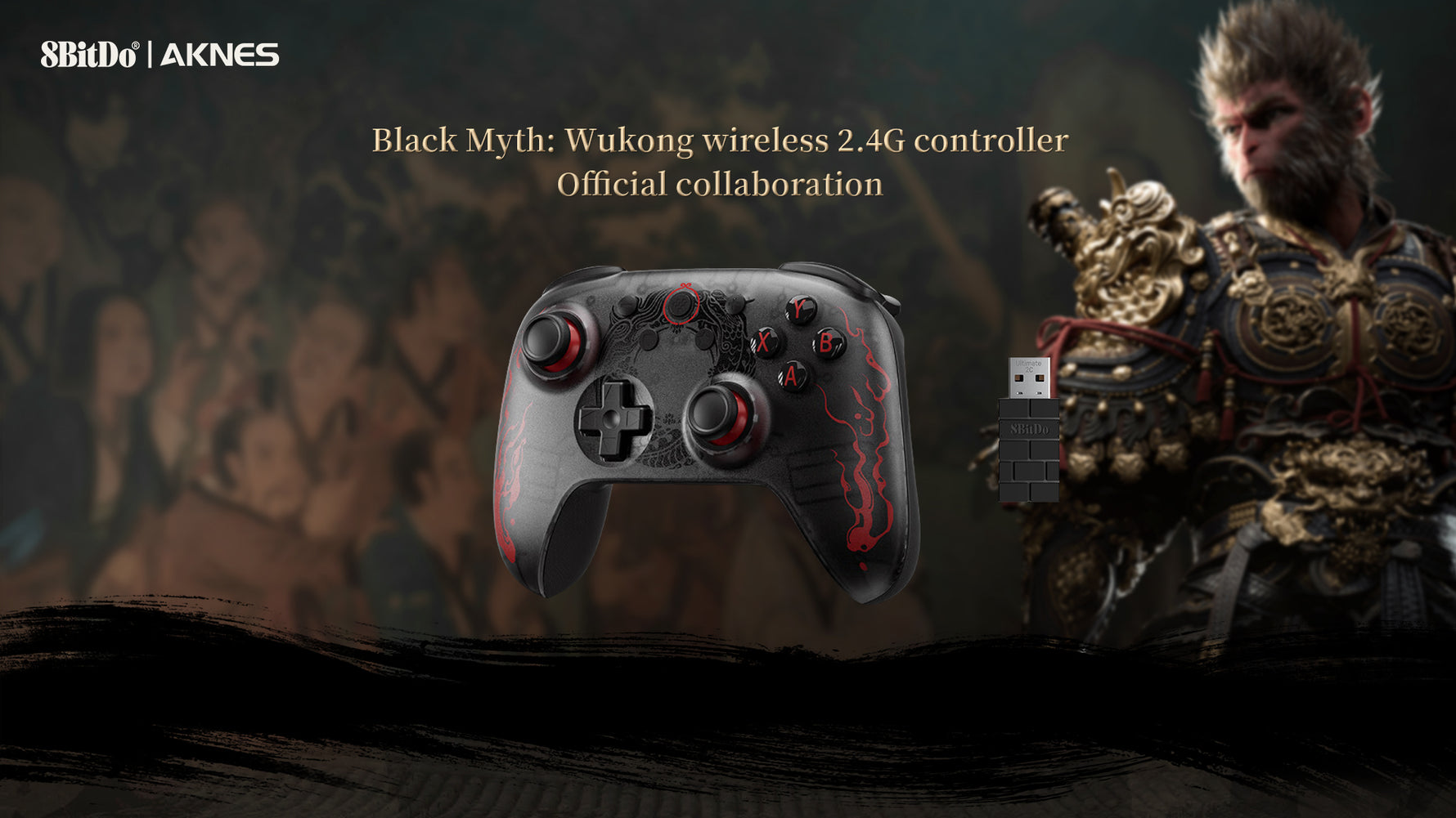 8BitDo Ultimate 2C Wireless Controller - Black Myth: Wukong – AKNES