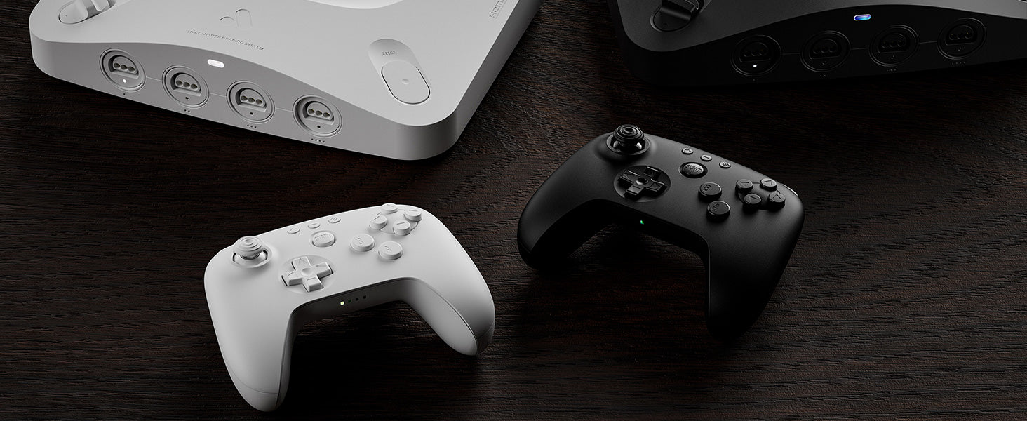 8Bitdo 64 Bluetooth Controller for Analogue 3D, Switch, Windows, and ...